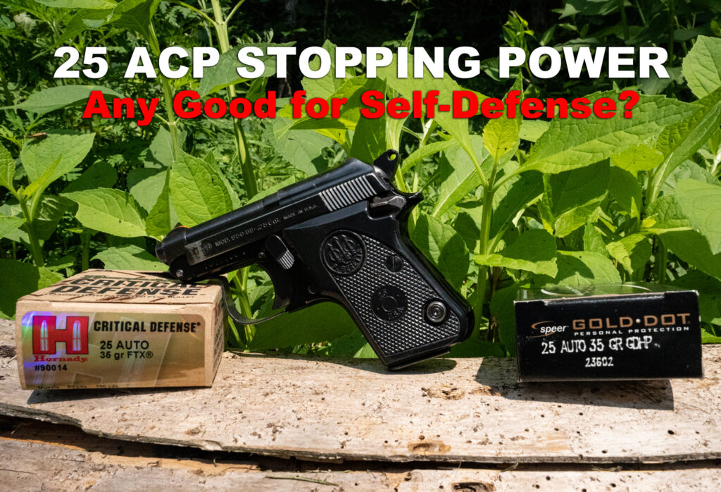 25 ACP Stopping Power - The Lodge at AmmoToGo.com