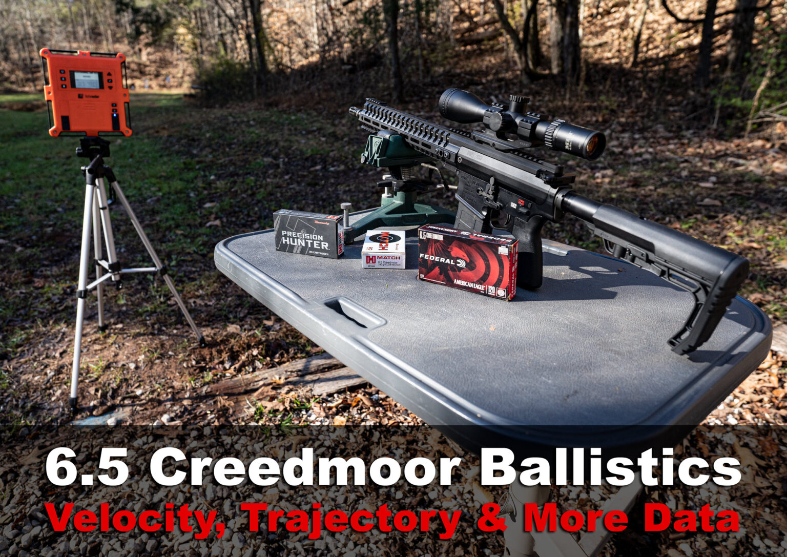 6.5 Creedmoor Ballistics - Velocity, Drop & More Data